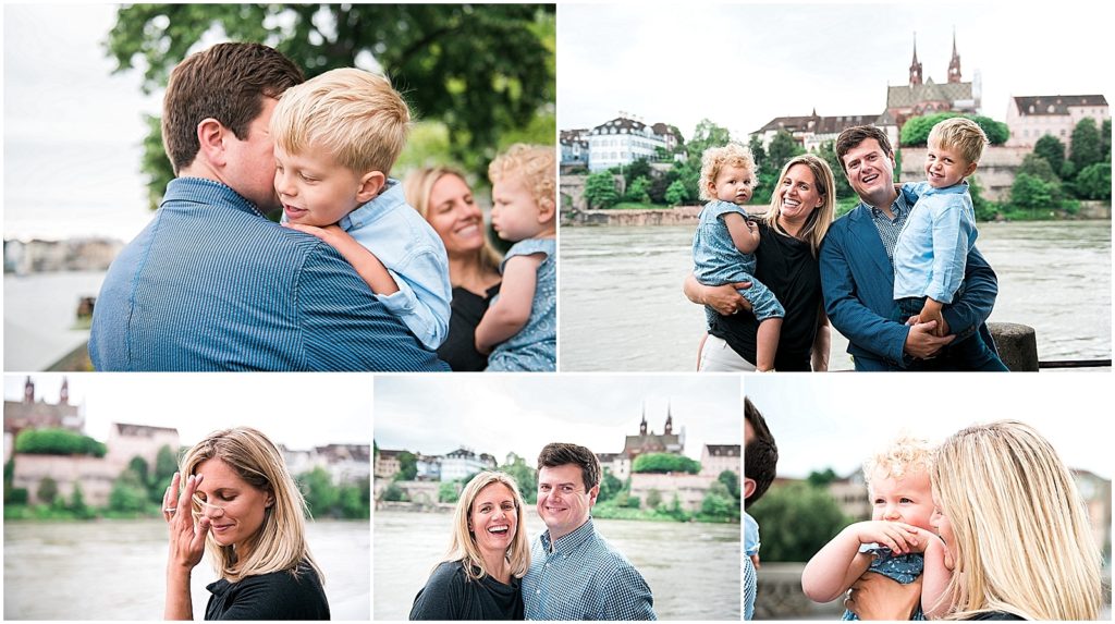 Todd and Amanda Basel Family Shoot Munsterplaz Rhein photography by ...